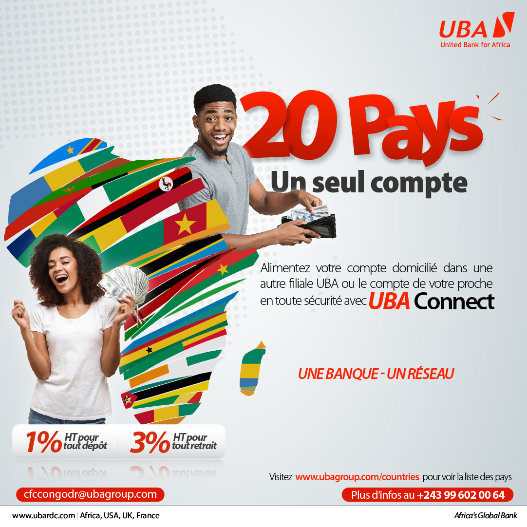 UBA Connect: La Banque sans frontière! - UBA RDC