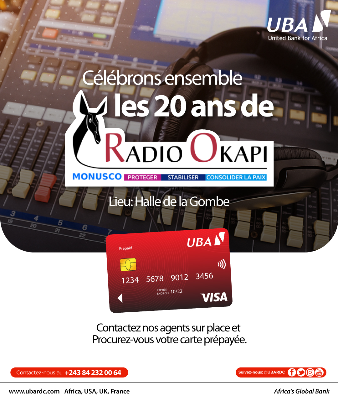 20 ans Radio Okapi : UBA RDC et la Fréquence de la Paix au service des ...