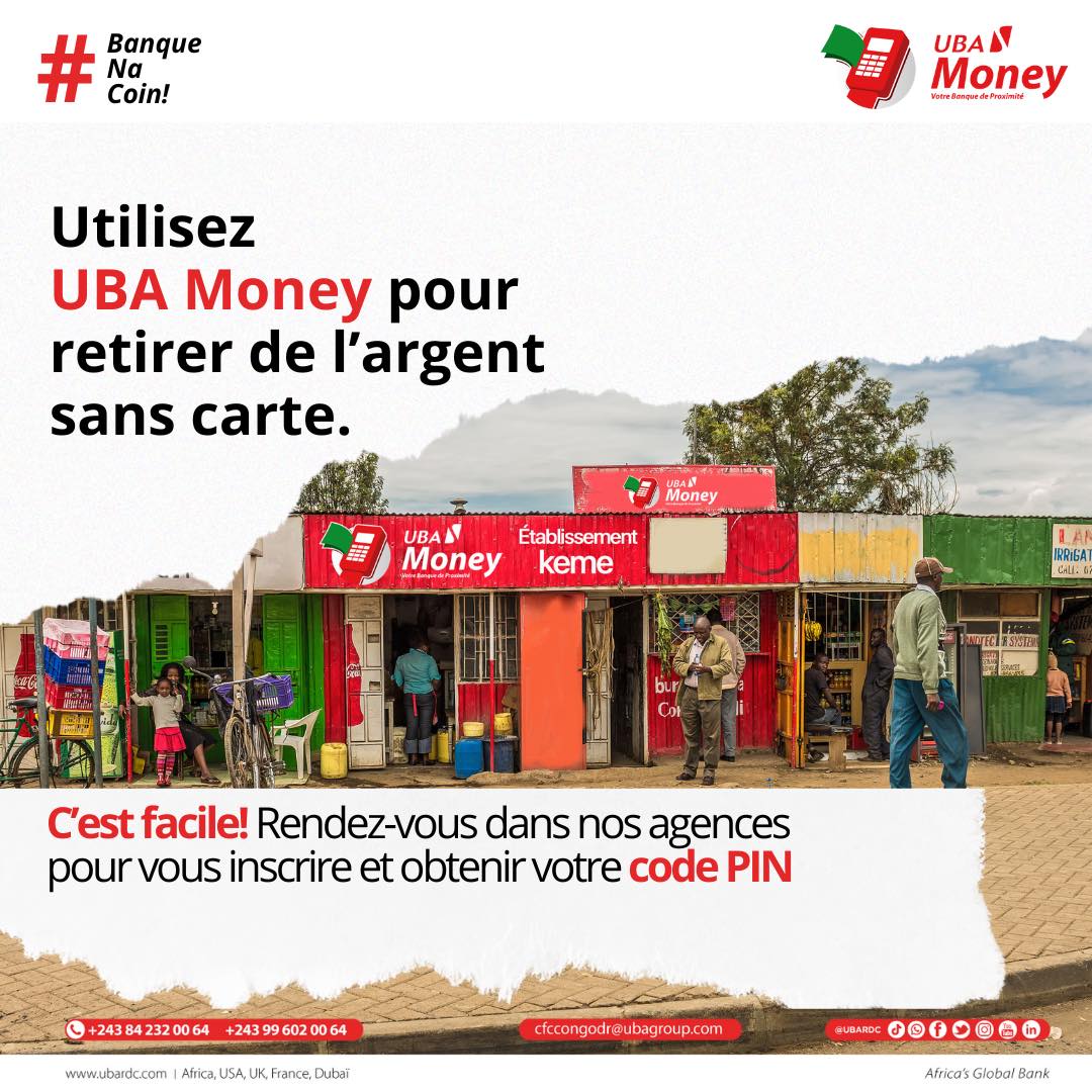 UBA Money: Votre Banque de Proximité - UBA RDC